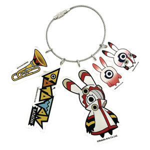 Ratatan Pyokorappa Keychain